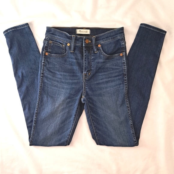 Madewell | Jeans | Madewell Tall High Rise Skinnny Jeans In Danny Wash ...